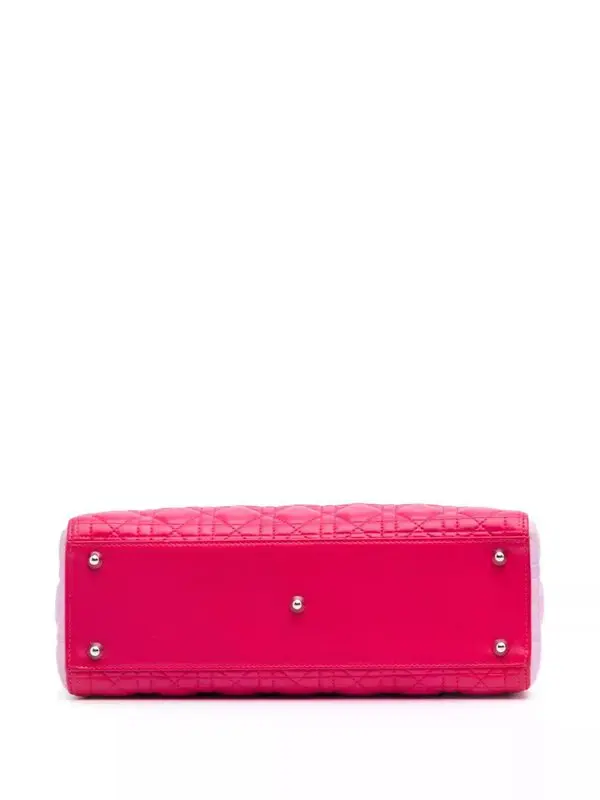 Dior 2014 Large Lady Satchel - Pink