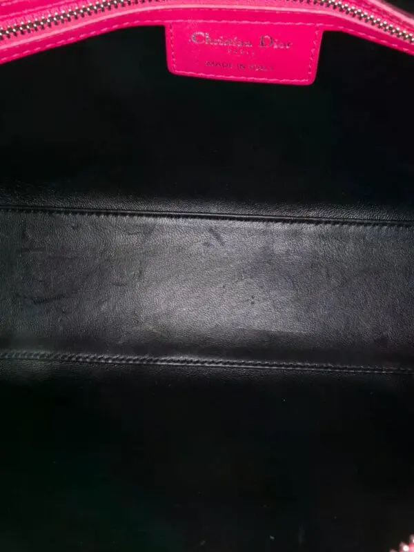 Dior 2014 Large Lady Satchel - Pink