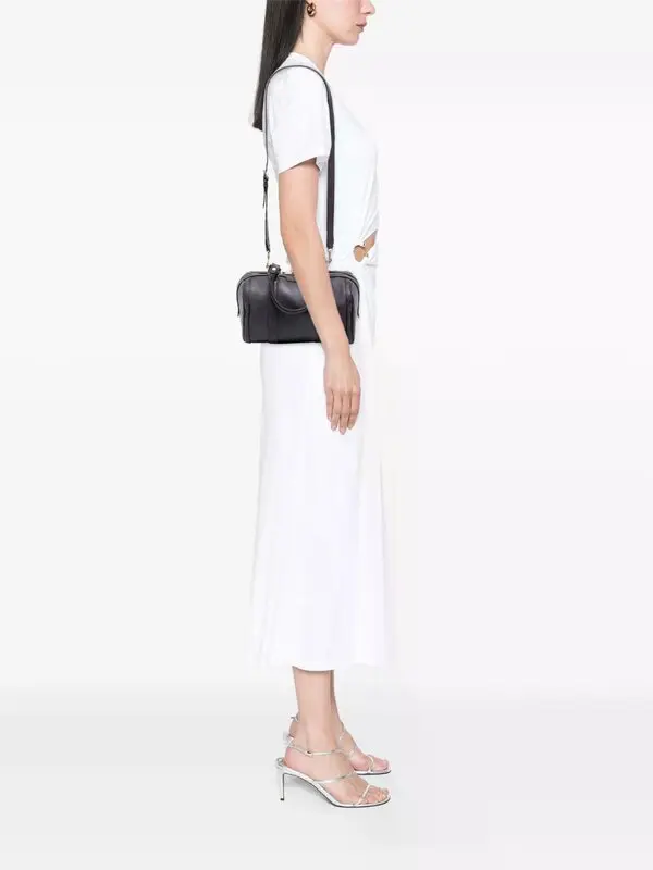 Gucci Ssima Trimmed Leather Joy Boston Bag Satchel - Purple