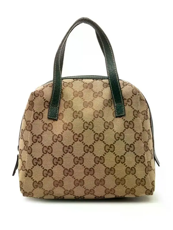 Gucci Mini Gg Canvas Balthus Bag - Green