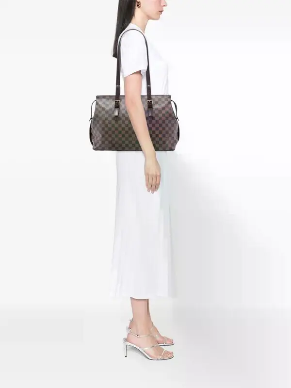 LOUIS VUITTON Damier Ebene Chelsea Shoulder Bag