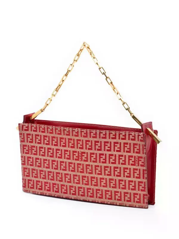 Fendi 2000-2010 Zucchino Canvas Handbag