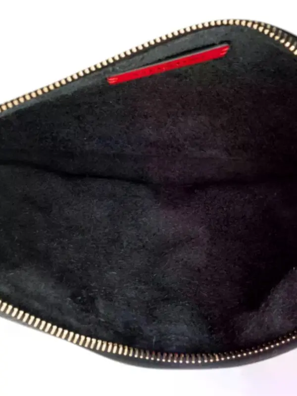 Valentino Garavani Grained Calfskin Rockstud Wristlet Clutch Bag