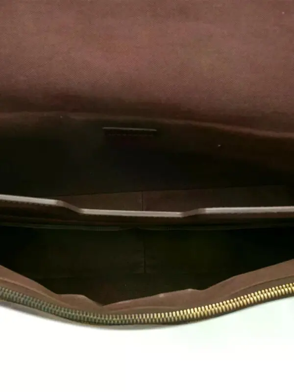 LOUIS VUITTON 2008 Damier Ebene Spencer Crossbody Bag
