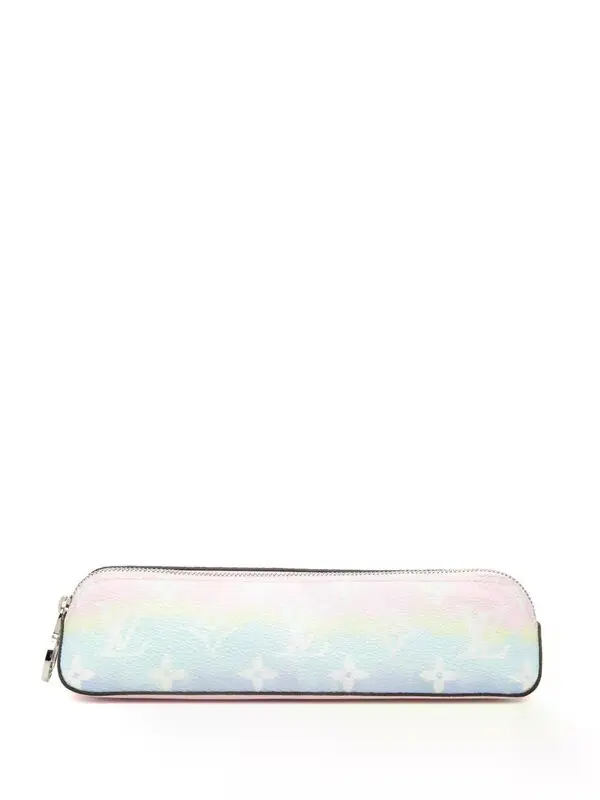 LOUIS VUITTON 2020 Monogram Giant Escale Elizabeth Pencil Case - Pink