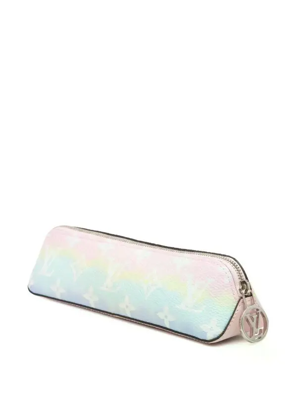LOUIS VUITTON 2020 Monogram Giant Escale Elizabeth Pencil Case - Pink