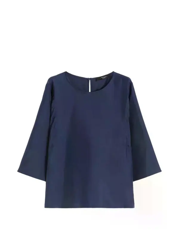 Max Mara Fastoso Blouse - Blue