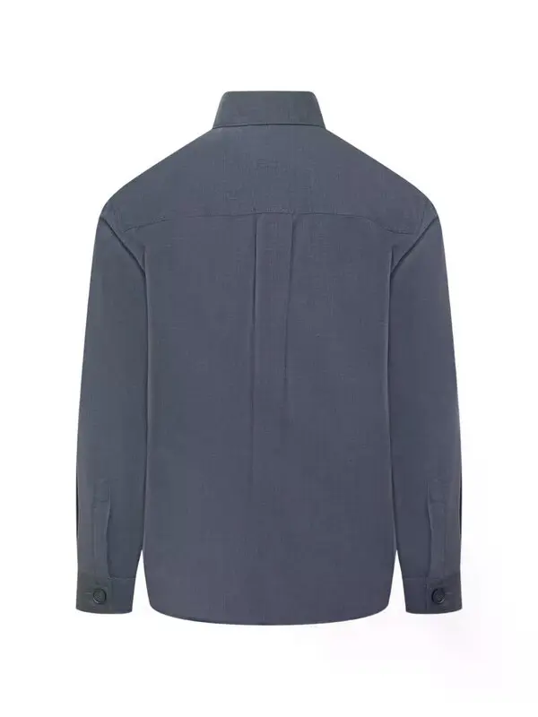 BOSS Relaxed-fit Overshirt In Washable Air Wool