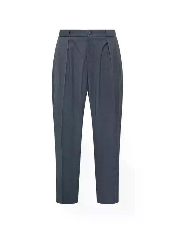 BOSS Pleated Trousers - Blue