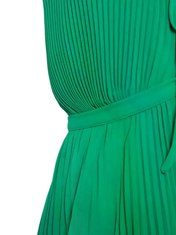 Raquel Diniz Raissa Pleated Halterneck Maxi Dress