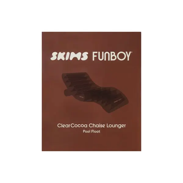 SKIMS Chaise Lounger Float | Deep Neutral | Funboy X