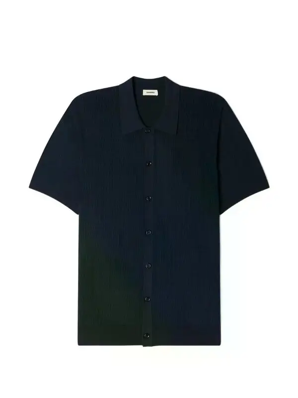Sandro Openwork Shirt - Blue