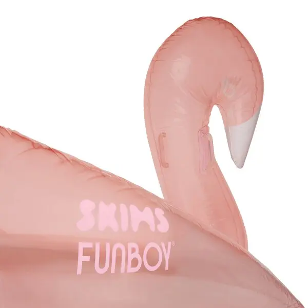 SKIMS Swan Pool Float | Pink | Funboy X