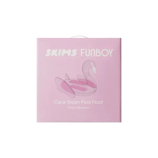 SKIMS Swan Pool Float | Pink | Funboy X
