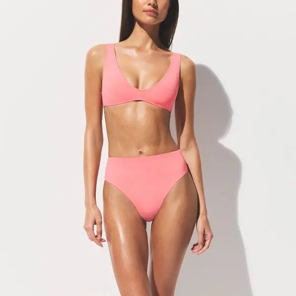 SKIMS Signature Swim High Waisted Bikini Bottom - Melon