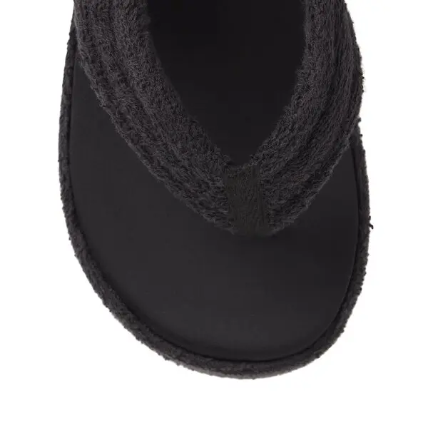 SKIMS Terry Platform Sandals - Onyx