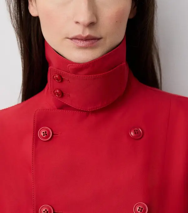 Ralph Lauren Silk-blend Raquel Trench Coat