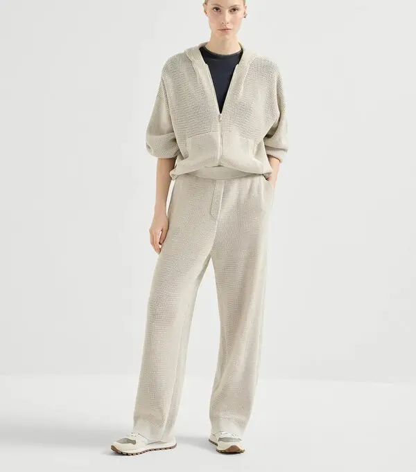 Brunello Cucinelli Embellished Stretch-cotton T-shirt