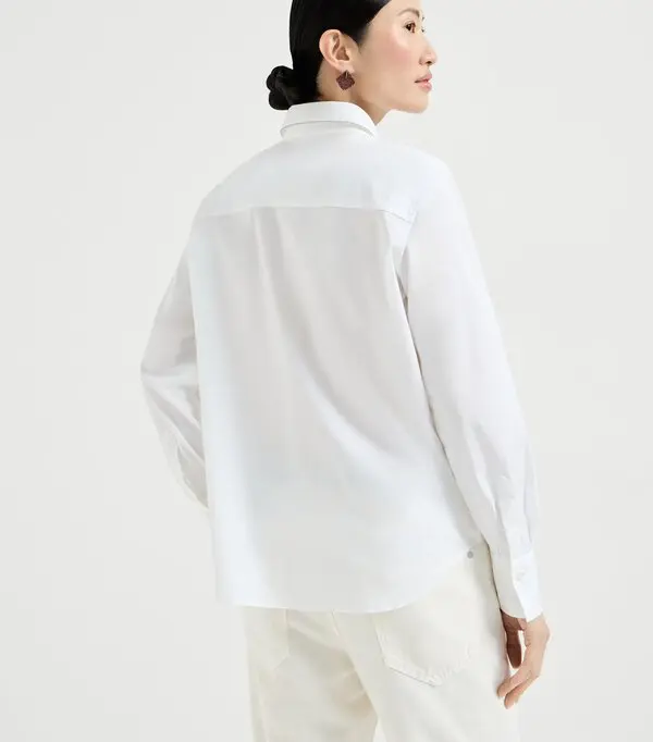 Brunello Cucinelli Cotton Poplin Shirt