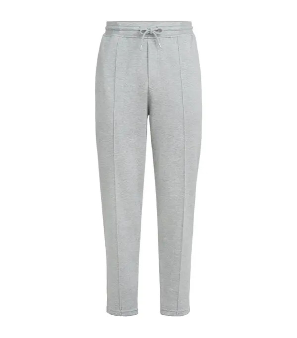 Brunello Cucinelli Cotton-blend French Terry Sweatpants - Grey