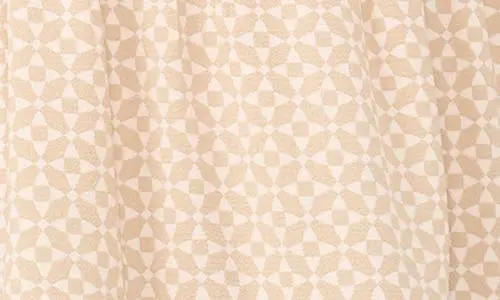 CECE DUPRAZ Geometric Print Babydoll Dress - Birch
