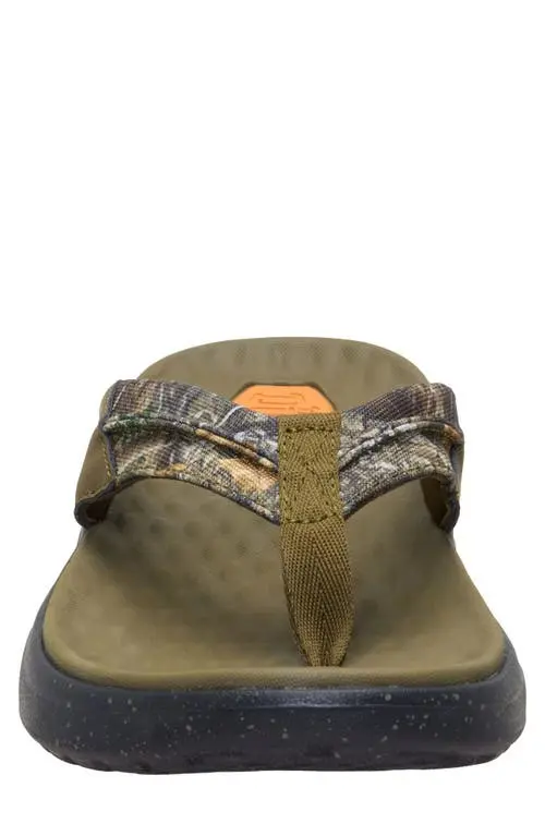 HEY DUDE Finn Realtree Flip Flop