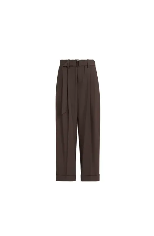 Brunello Cucinelli Baggy Sartorial Trousers - Cocoa