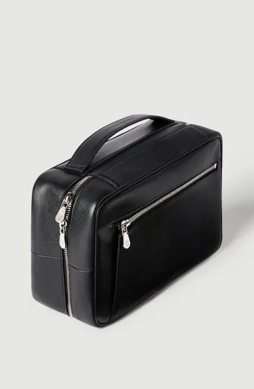 Brunello Cucinelli Grained Leather Beauty Case