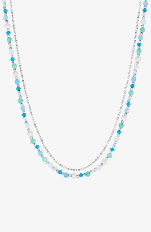 DOWER & HALL Serenity Orissa Necklace - Sterling Silver
