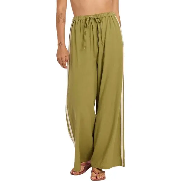 SISSTR REVOLUTION Walk The Line Woven Pant - Seaweed