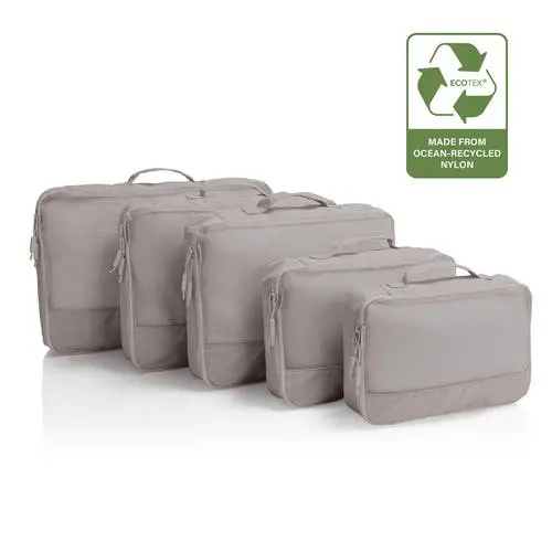 HEYS Ecotex® 5-piece Packing Cube Set - Atmosphere