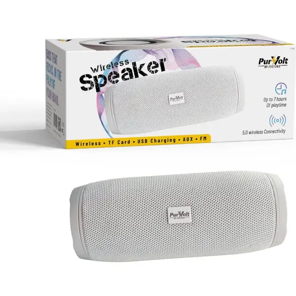 PURSONIC Wireless Speakerthe Power Player - White