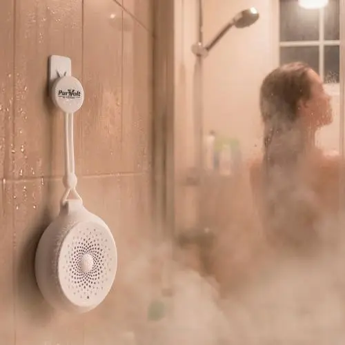 PURSONIC Waterproof Wireless Speakerportable Bluetooth Shower Speaker