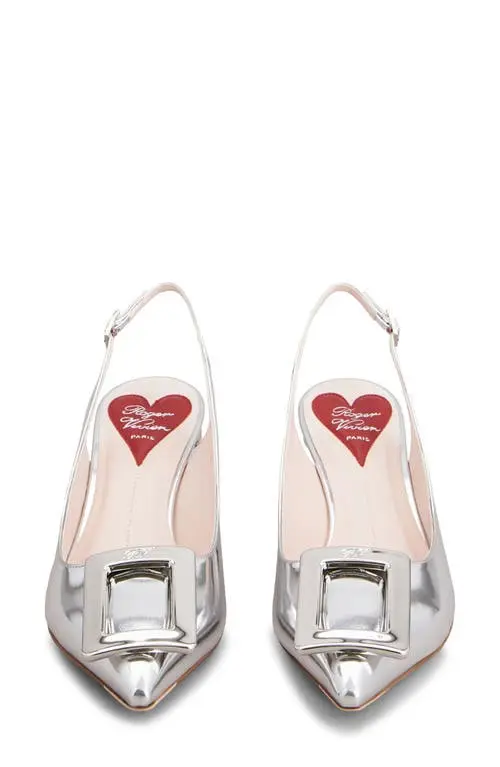 ROGER VIVIER Virgule Slingback Pumps
