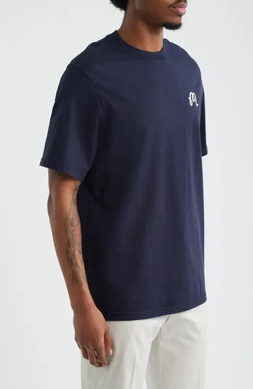 MALBON Bermuda Origin Graphic T-shirt - Midnight