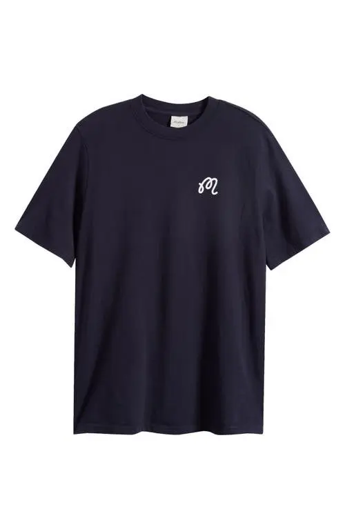 MALBON Bermuda Origin Graphic T-shirt - Midnight