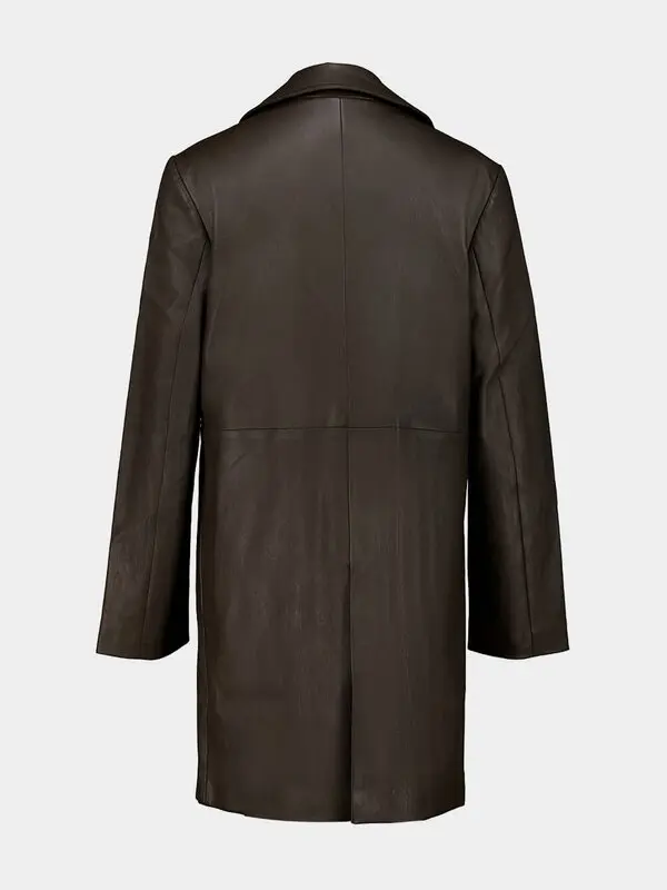 Stouls Lucia Lambskin Leather Coat