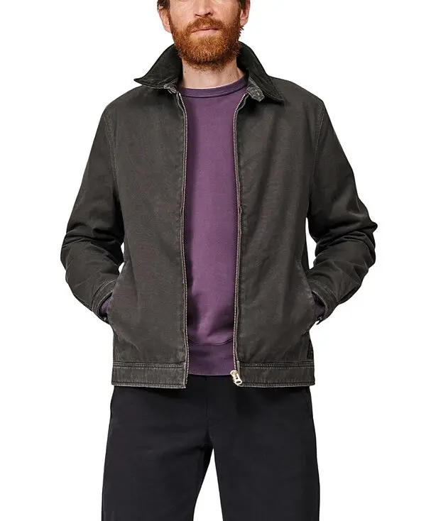 AUBIN Harrington Utility Jacket - Washed Black