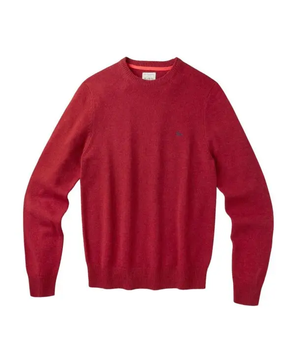 AUBIN Westbourne Crew Neck Sweater - Dark Rust
