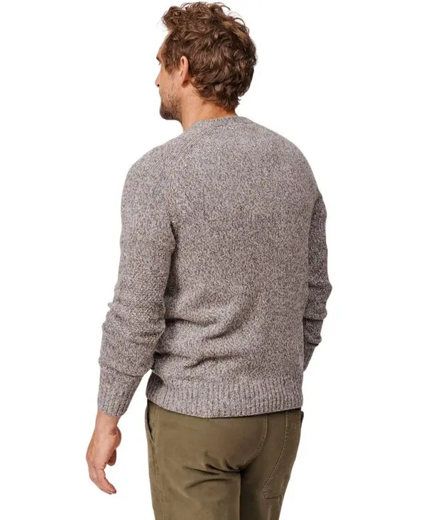 Aubin Ripley Twist Crew Neck Sweater - Khaki Twist