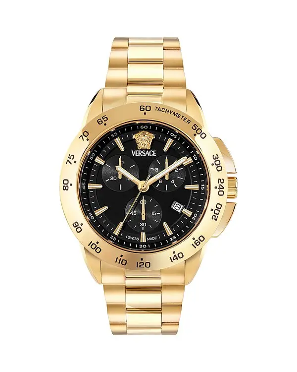 Versace V-sport Chronograph 44mm - Gold