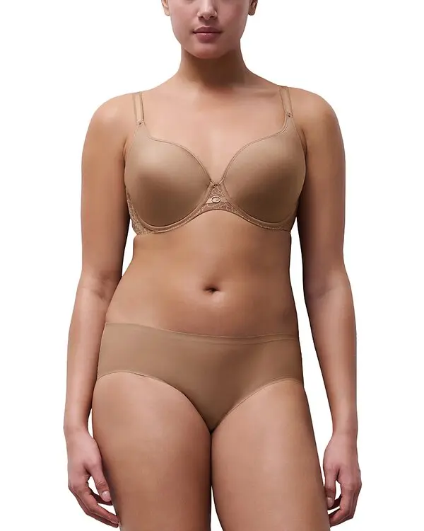 Chantelle Belle Sexy Solution Plunge Bra - Coffee Latte