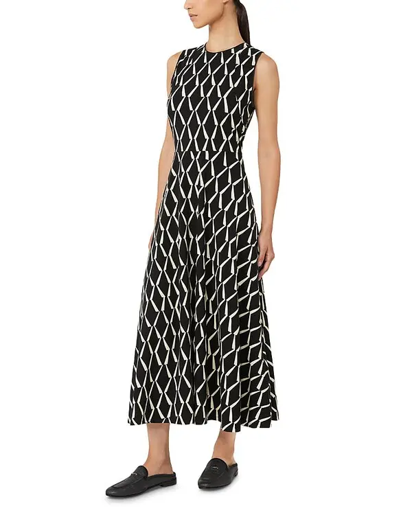 Max Mara Mxmlampara Sleeveless Dress - Black