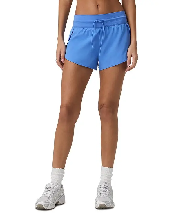Vuori Daily Speed Short - Riviera Blue