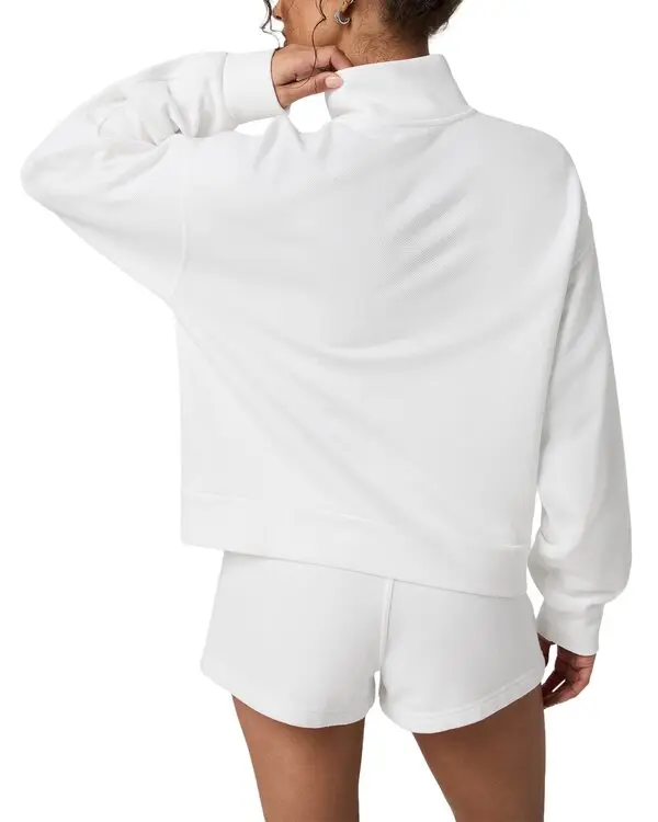 Vuori Pique Fleece Half Zip Sweatshirt