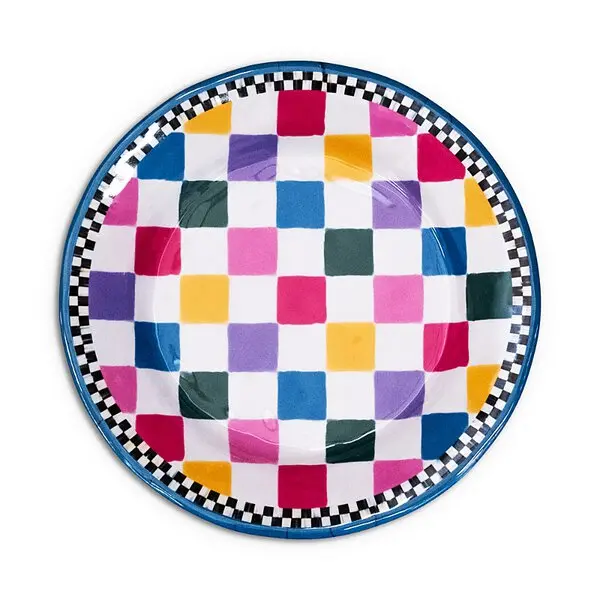 MACKENZIE-CHILDS Jamboree Dinner Plate, Set Of 4 - Multi
