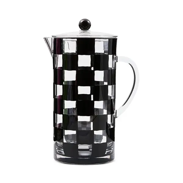 MACKENZIE-CHILDS Check Acrylic Pitcher