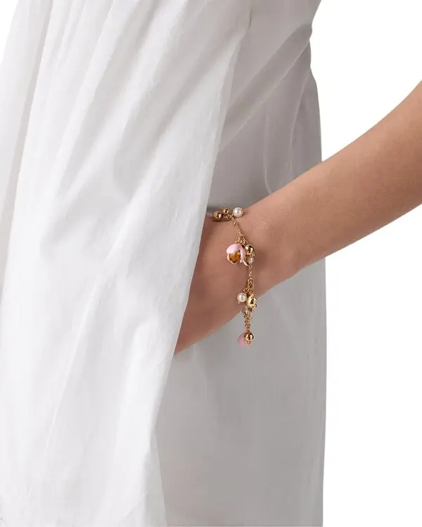 Kate Spade New York Golden Bloom Bracelet - Pink