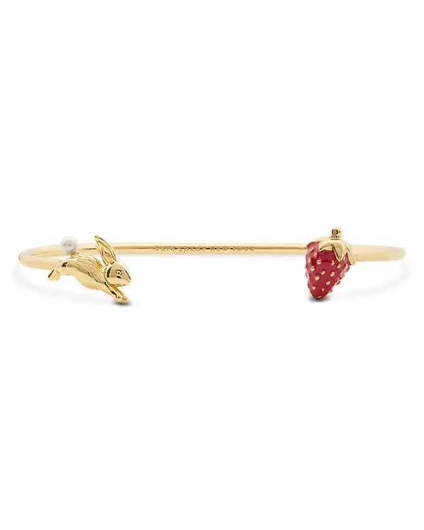 Kate Spade New York Secret Garden Strawberry Cuff Bracelet - Red Multi