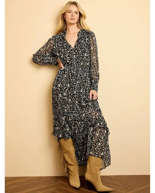 NIC+ZOE Femme Cheetah Anabelle Dress